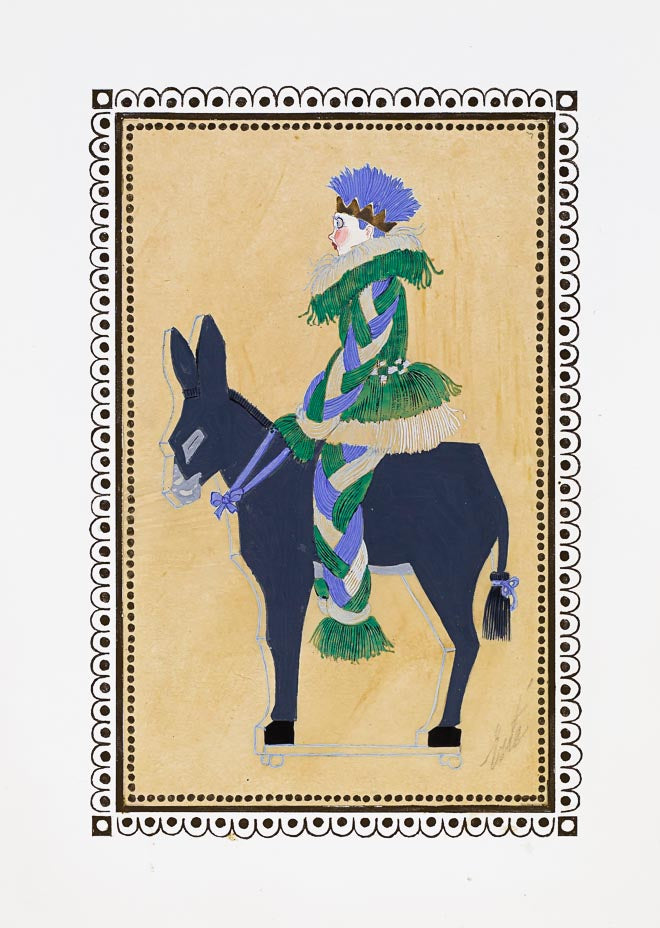 Le Roi Yvetot (no. 227), 1919 by Erté - Romain de Tirtoff | Martin ...