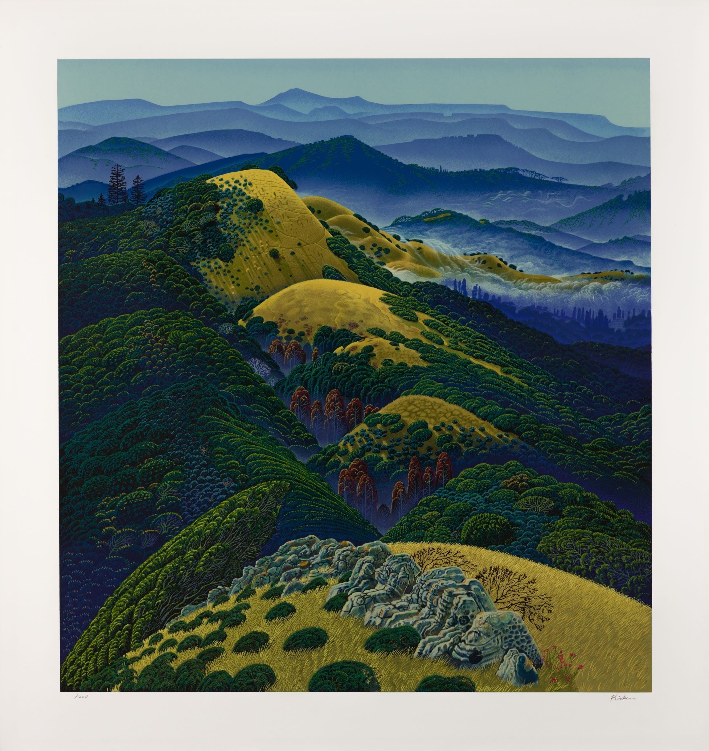 Carmel Canyon, 2000 by Bruce Ricker | Martin Lawrence Galleries