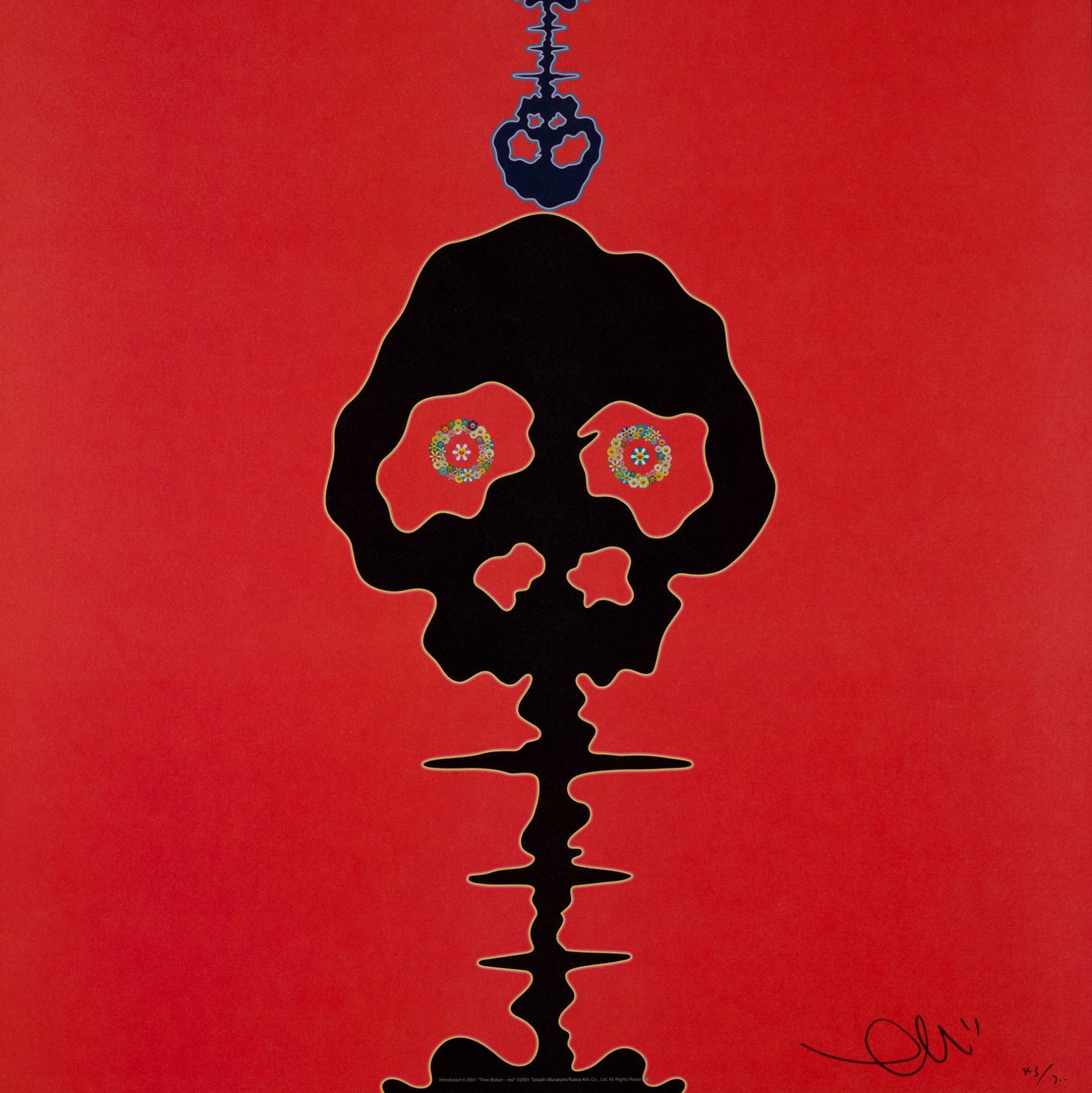 Time Bokan - Red, 2001 by Takashi Murakami | Martin Lawrence Galleries