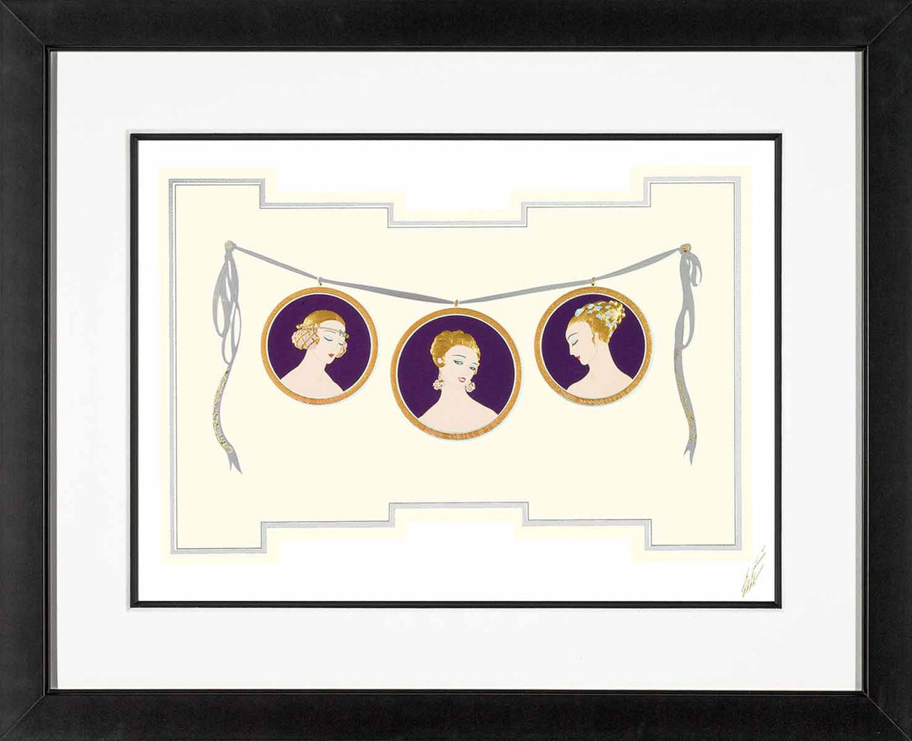 Crystal Mask, 1990 by Erté - Romain de Tirtoff | Martin Lawrence Galleries
