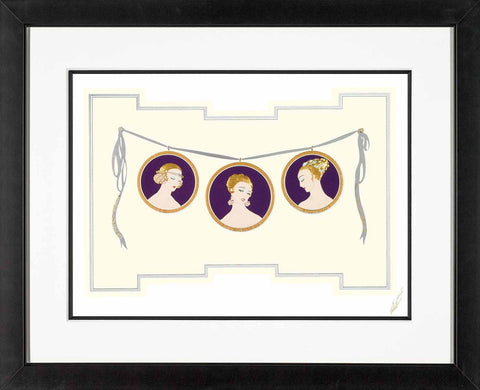 Crystal Mask, 1990 by Erté - Romain de Tirtoff | Martin Lawrence Galleries